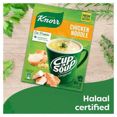 Knorr Cup-A-Soup Chicken Noodle Instant Soup 4 x 20g | PnP
