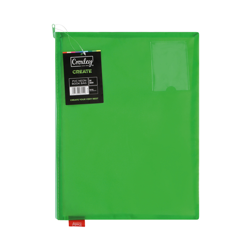 Croxley Neon Book Bag Green | PnP