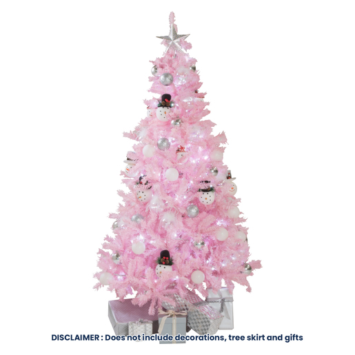 Santa's Village Ballet Pink Tree 1.8m | PnP