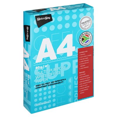 PnP A4 Multi Purpose White Office Paper 500 Sheets | PnP