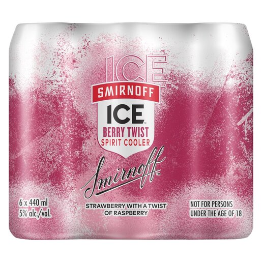 Smirnoff Storm Berry Twist Can 6 x 440ml | PnP
