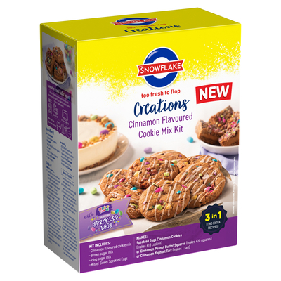 Snowflake Creations Cinnamon Flavoured Cookie Mix Kit 500g | PnP