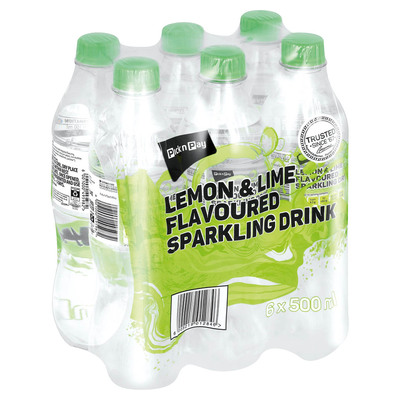 PnP Lemon & Lime Sparkling Drink 500ml x 6 | PnP