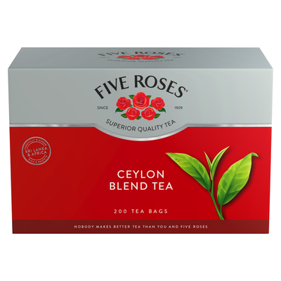 Five Roses Tagless Tea Bags 200 Pack | Smart Price Specials | PnP Home