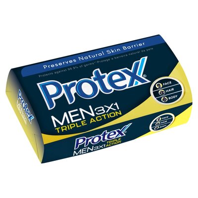 Protex For Men Triple Action Antigerm Bar Soap 175g | PnP