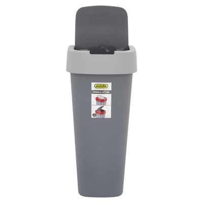 Addis 50L Swing & Lift Bin Dark Grey | PnP