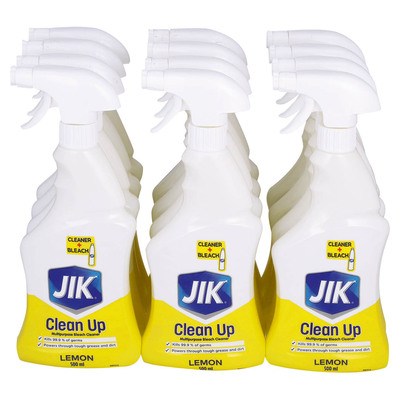 Jik Multipurpose Clean Up Trigger Lemon 500ml x 12 | PnP