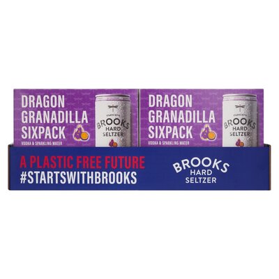 Brooks Dragon Granadilla Seltzer Can 24 x 300ml | PnP