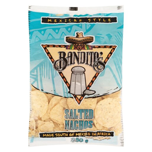 Bandito's Nachos Natural Salted 250g | PnP