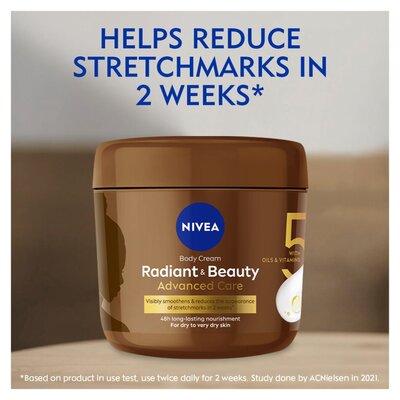 Nivea Radiant & Beauty Advanced Care Body Cream 400ml x 1440 | PnP