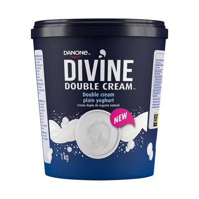 Danone Divine Double Cream Plain Yoghurt 1kg | PnP