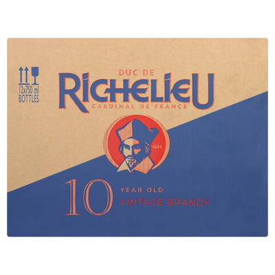 Richelieu 10YO Brandy 750ml x 12 | PnP
