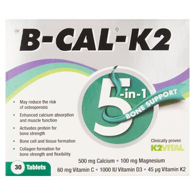 B-cal K2 Tablets 30 Pack | PnP