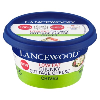 Lancewood Low Fat Chunky Chives Cottage Cheese 150g | PnP