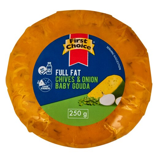 First Choice Baby Gouda Chives 250g | PnP