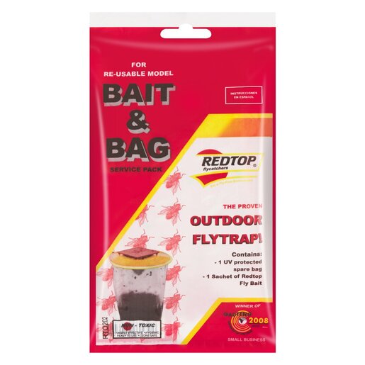 Red Top Fly Bait & Bag | PnP