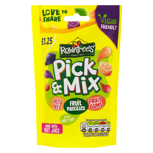 Rowntrees Pick & Mix Pouch 120g | PnP