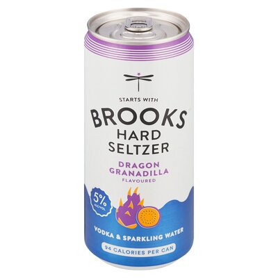 Brooks Dragon Granadilla Seltzer Can 300ml | PnP