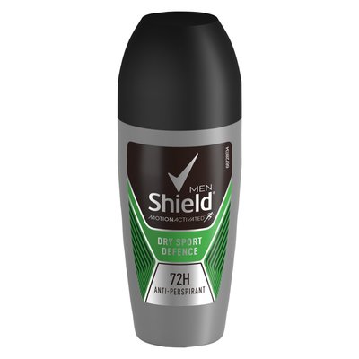 Shield Men Dry Sport Defence Antiperspirant Roll On Deodorant 50ml ...