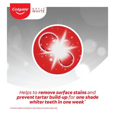 Colgate Optic White Sparkling White, Whitening Toothpaste Value Pack 2 ...