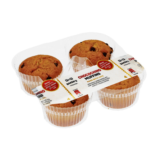 PnP Bakehouse Chococino Muffins 4 Pack | PnP