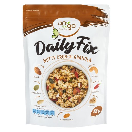 On The Go DailyFix Very Nutty Granola 350g | PnP