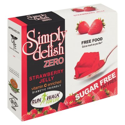 Simply Delish Sugar Free Strawberry Jelly 7.5g | PnP