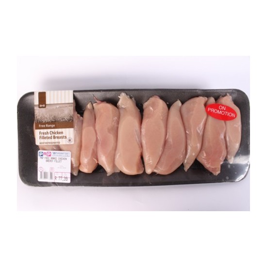 PnP Free Range Skinless Breast Fillets 10 Pack | PnP