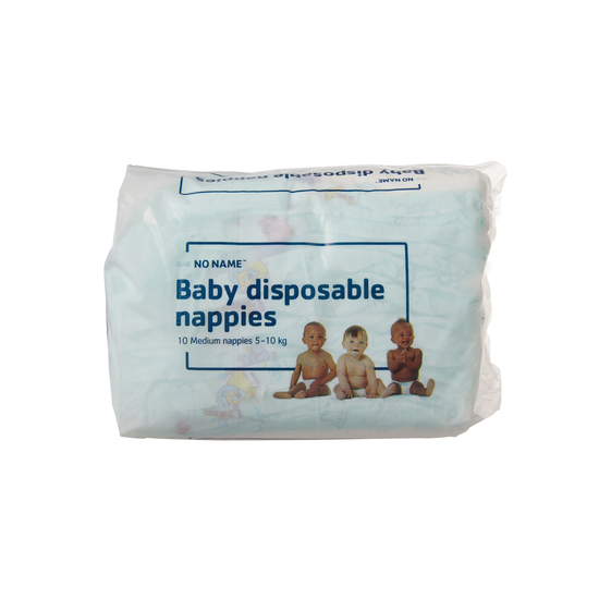 PnP No Name Baby Nappies Medium 5-10kg 10s | PnP