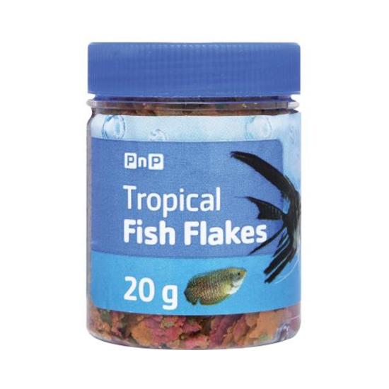PnP Fish Flakes For Tropical Fish 20g | PnP