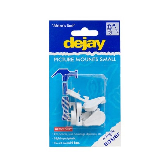 Dejay Small Picture Mounts 6ea | PnP