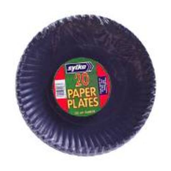 Sylko Pastel Paper Plates 230mm 20s | PnP
