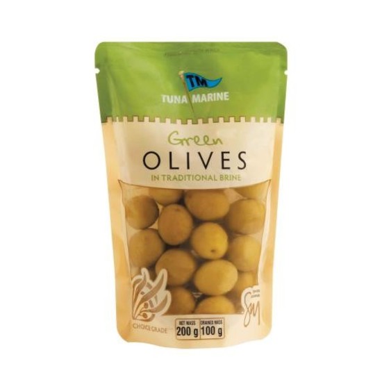 Tuna Marine Green Olives Doy Pack 200g | PnP