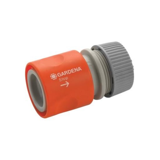 Gardena 13mm Water Stop Hose Connector | PnP