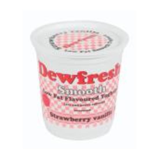 Dewfresh Low Fat Strawberry Vanilla Yoghurt 1 Kg | PnP