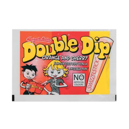 Double Dip Orange & Cherry Flavour Fizz Dips 30g | PnP