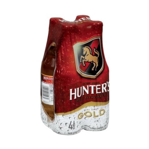 Hunters Gold Cider NRB 330ml x 4 | PnP